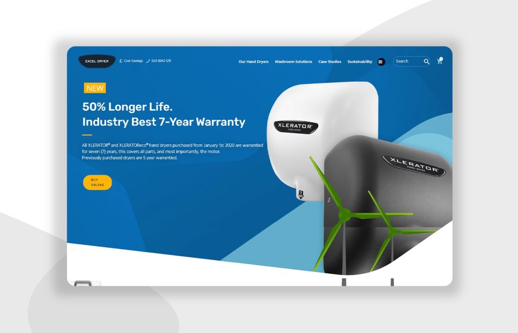 Excel Hand Dryers - go6 media